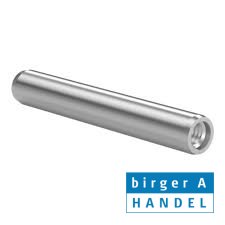 Iso 8733 Ø12 x 100 rustfri A1 1.4305 cylinderstift med indvendig gevind ...